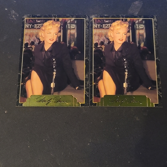Other | Marilyn Monroe Card X2 | Poshmark